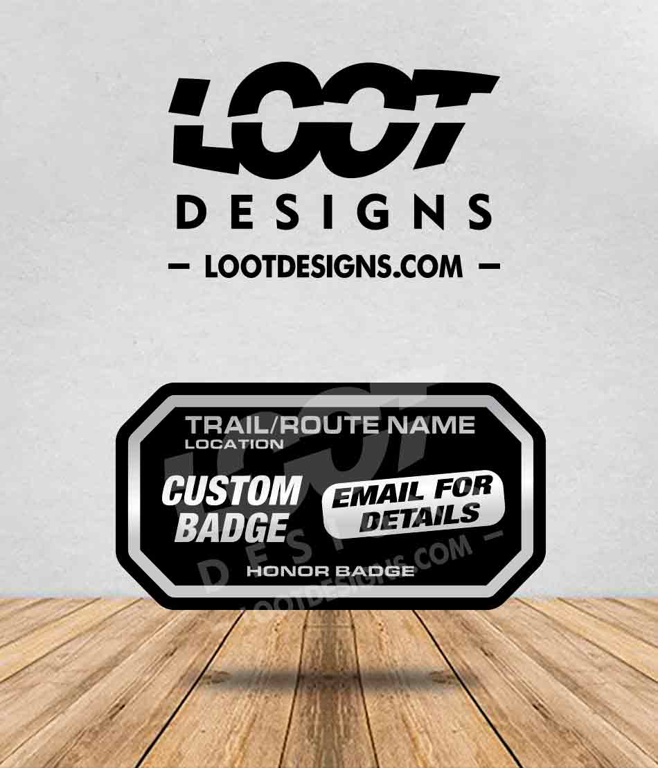 Custom Honor Badge For Jeep Loot Designs
