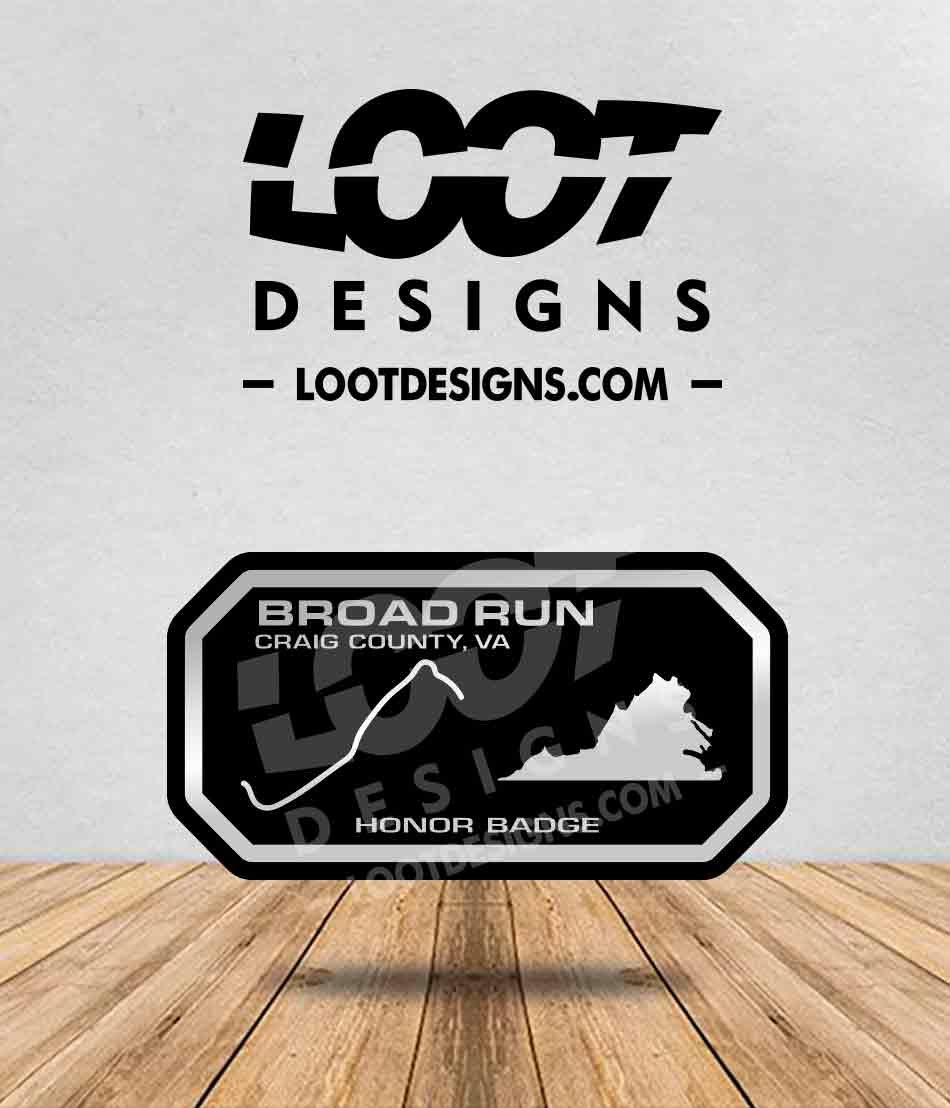 BROAD RUN (VA) - CUSTOM Honor Badge for Offroad Vehicle – Loot Designs