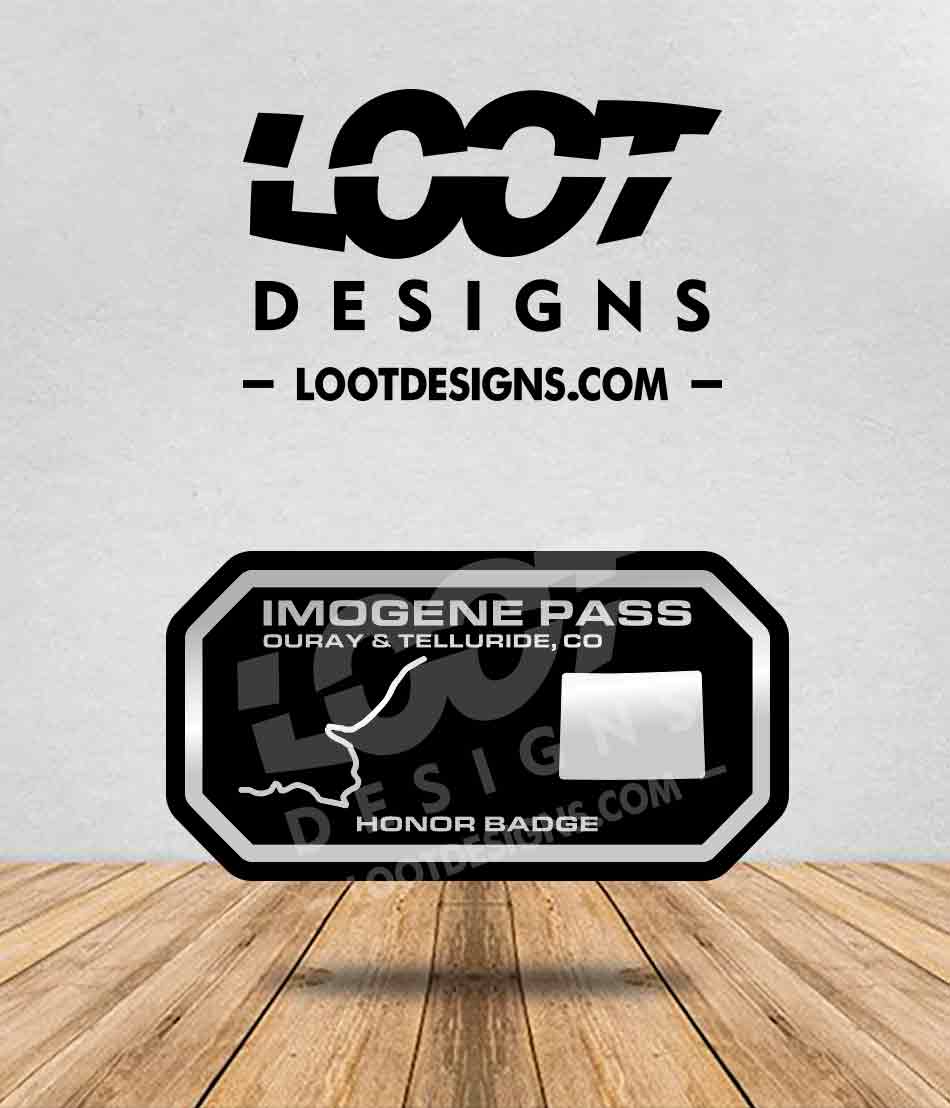 COLORADO (Random Trails) Honor Badge for Offroad Vehicle – Loot Designs